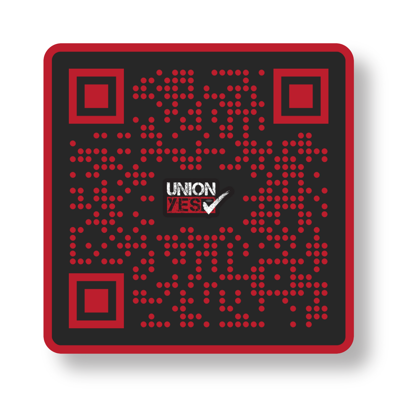 Basic QR Code Stickers – Union Made Stickers