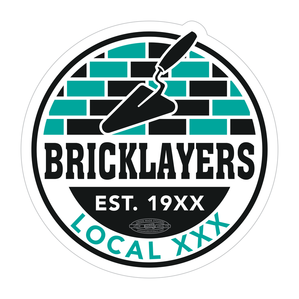 Bricklayers – Union Made Stickers