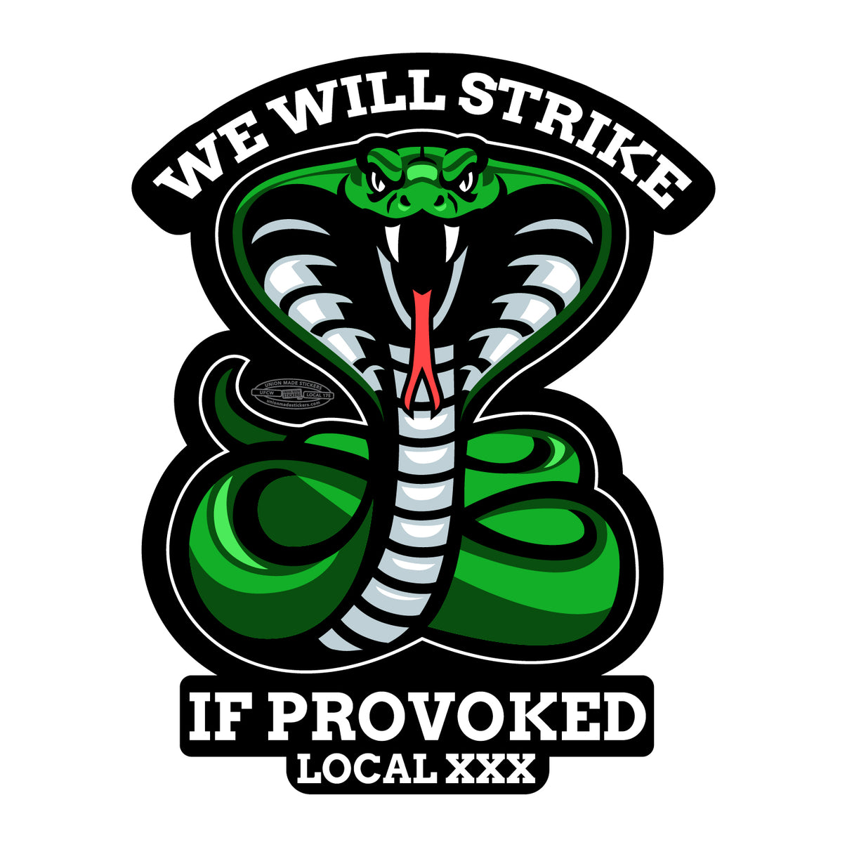 Cobra – Union Made Stickers