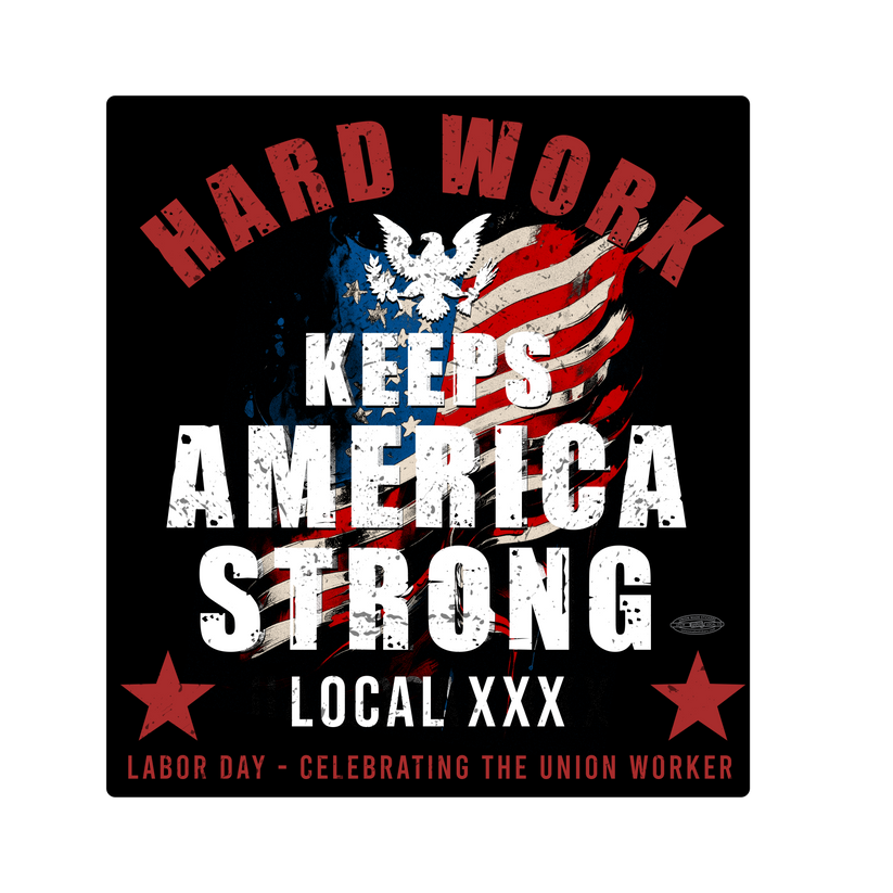 Strong America – Union Made Stickers