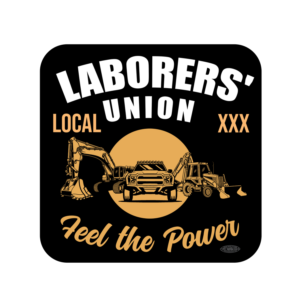 Custom Laborer Stickers – Page 2 – Union Made Stickers