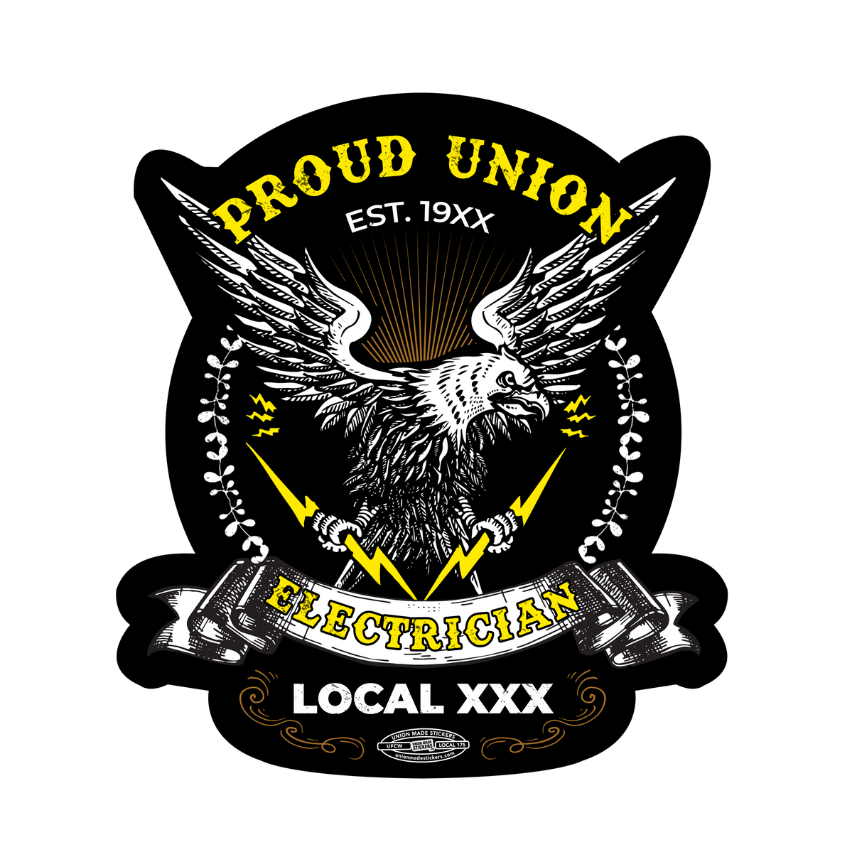 Thunder Bird – Union Made Stickers