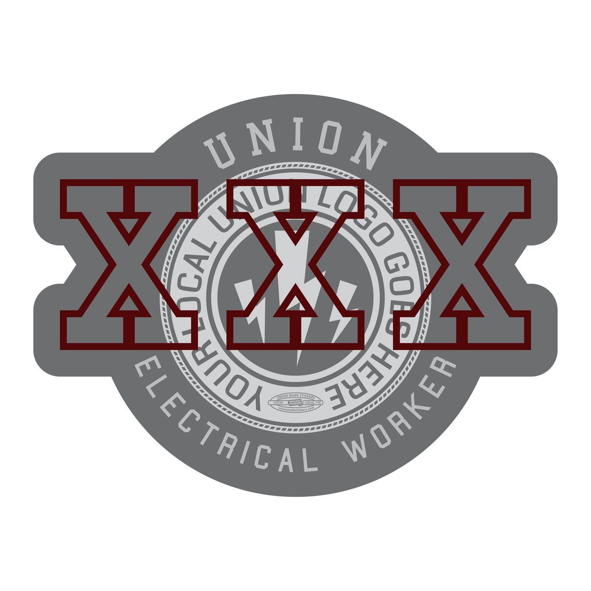 Kingpin – Union Made Stickers