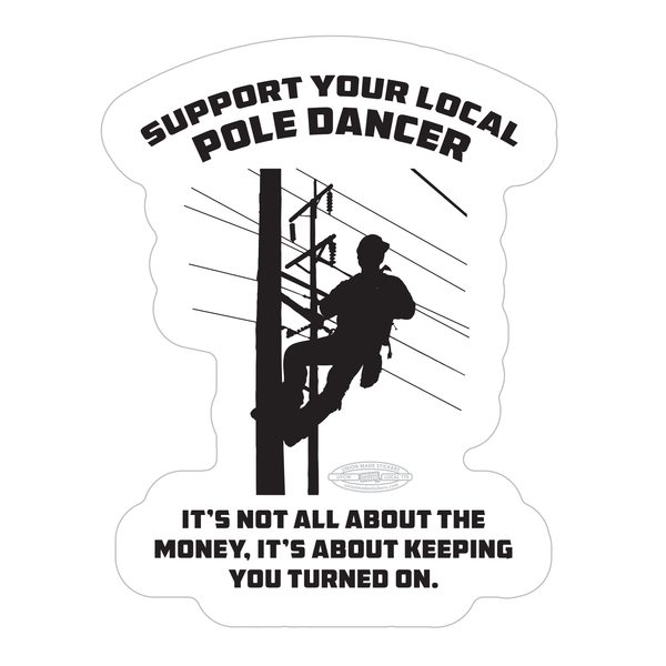 Pole Dancer – Union Made Stickers