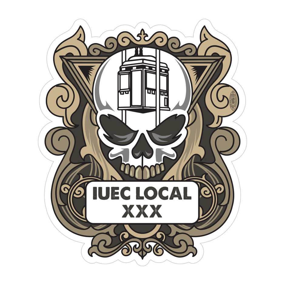 Custom Elevator Constructor Stickers – Union Made Stickers