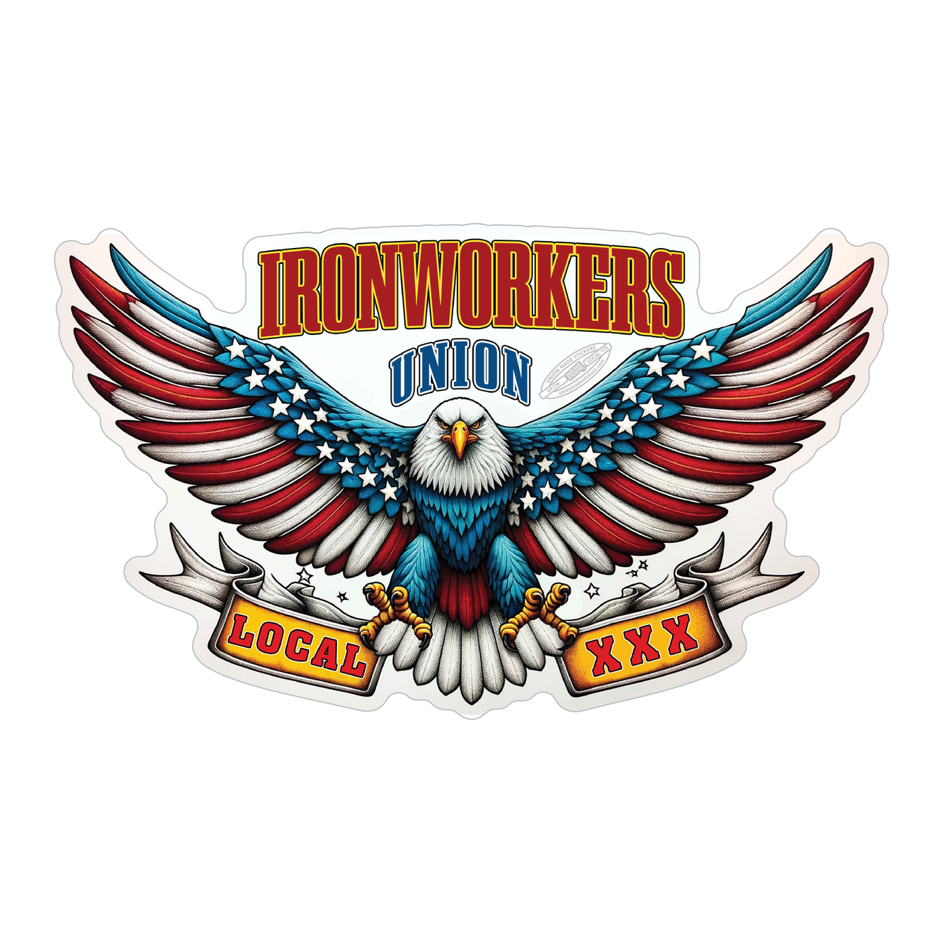 American Eagle – Union Made Stickers