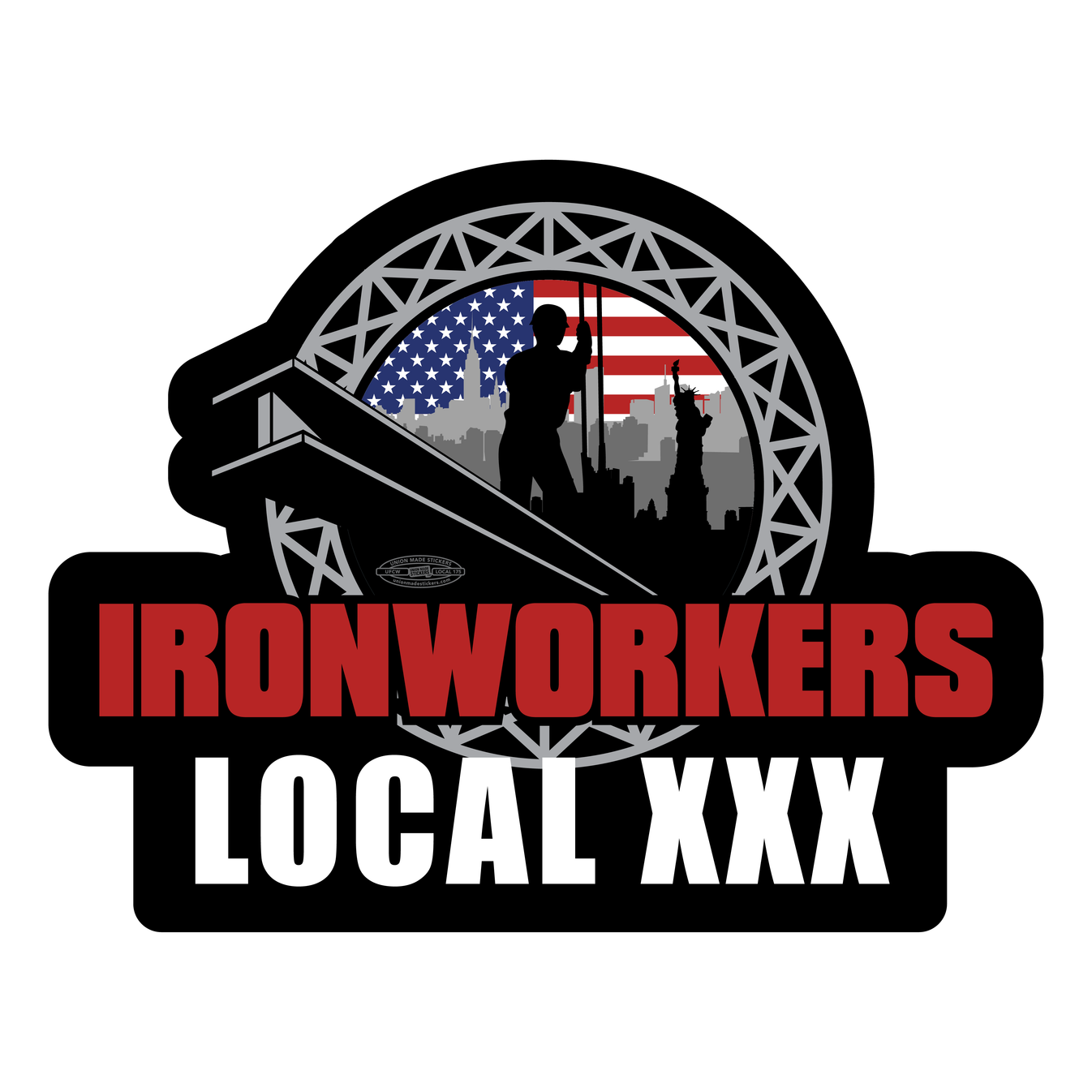 At Work NYC – Union Made Stickers