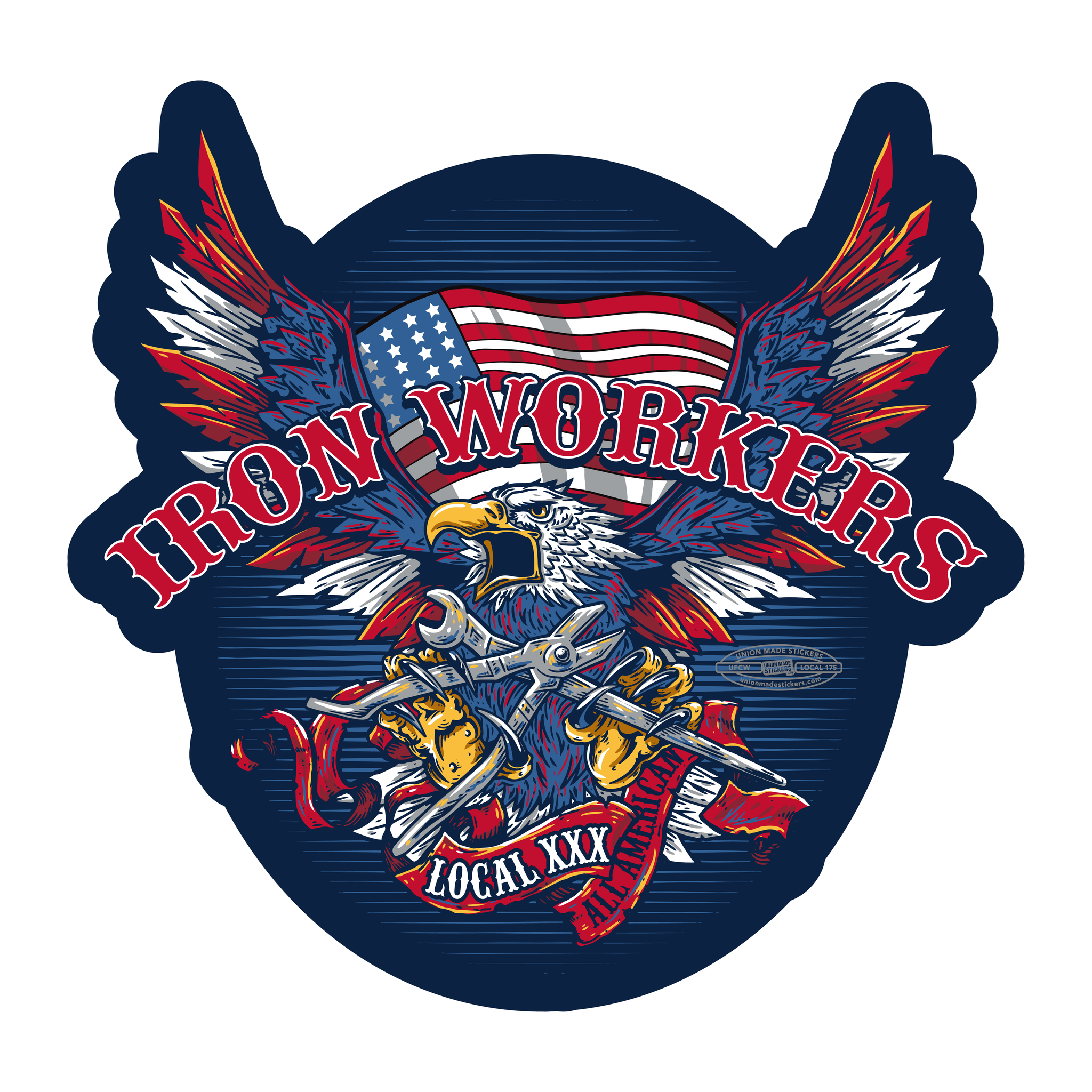 New Heights – Union Made Stickers