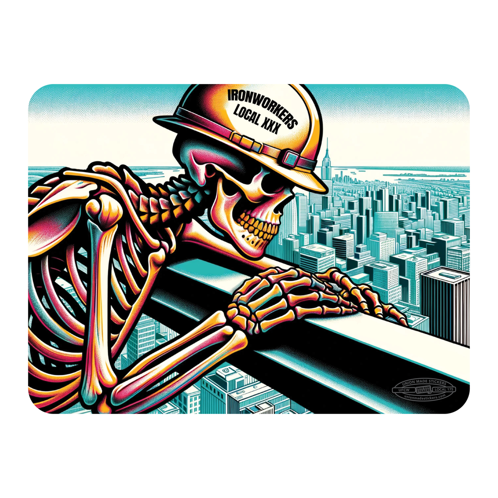 Skeleton – Union Made Stickers