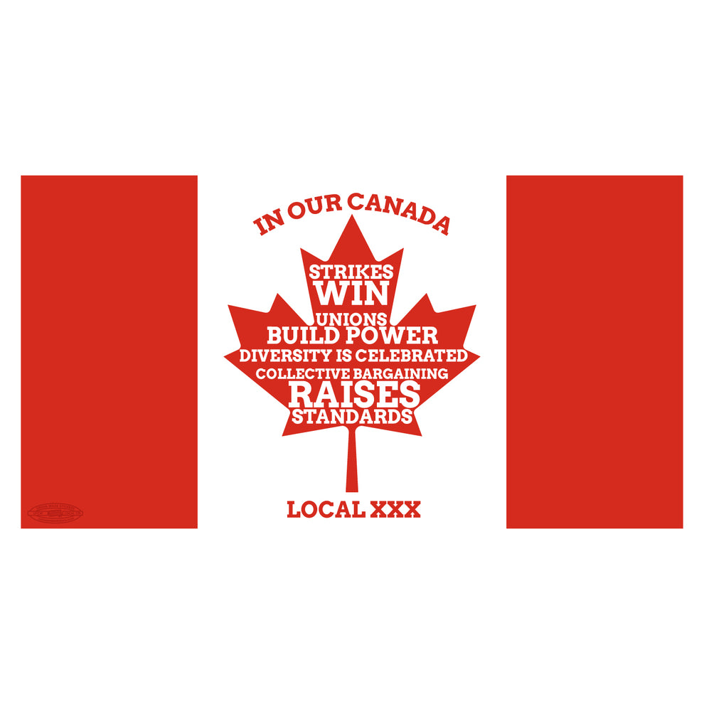 In Our Canada – Union Made Stickers