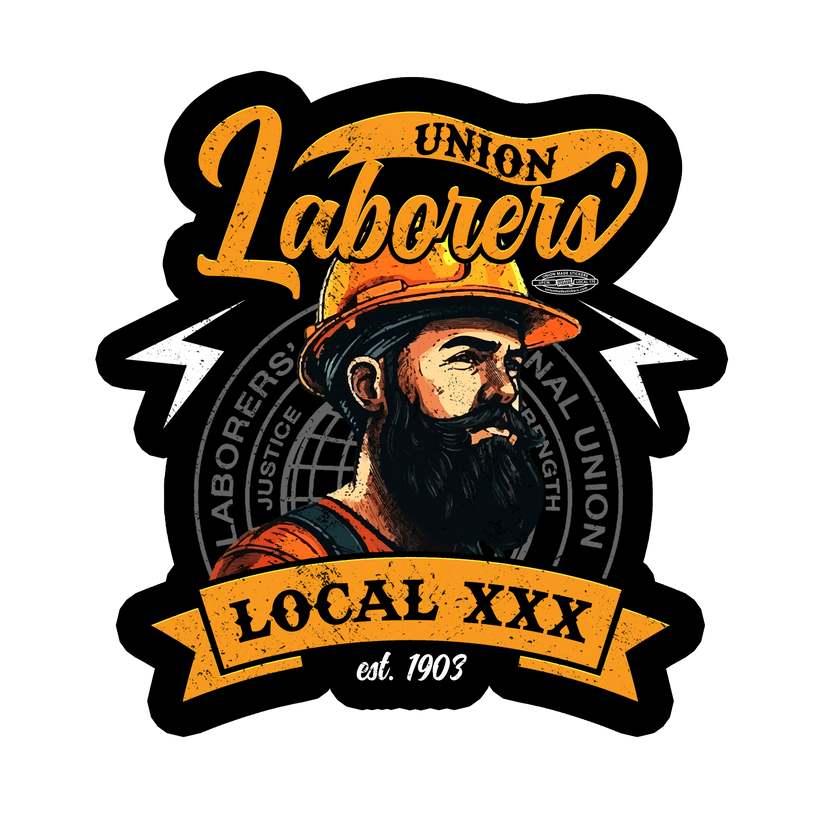 Hard Labor – Union Made Stickers