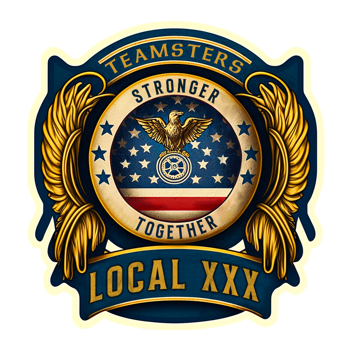 Custom Teamster Stickers – Union Made Stickers