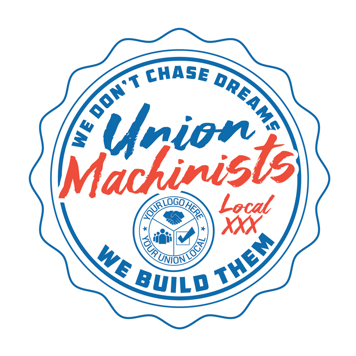 Custom Machinist Stickers – Union Made Stickers