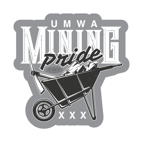 Wheelbarrow – Union Made Stickers