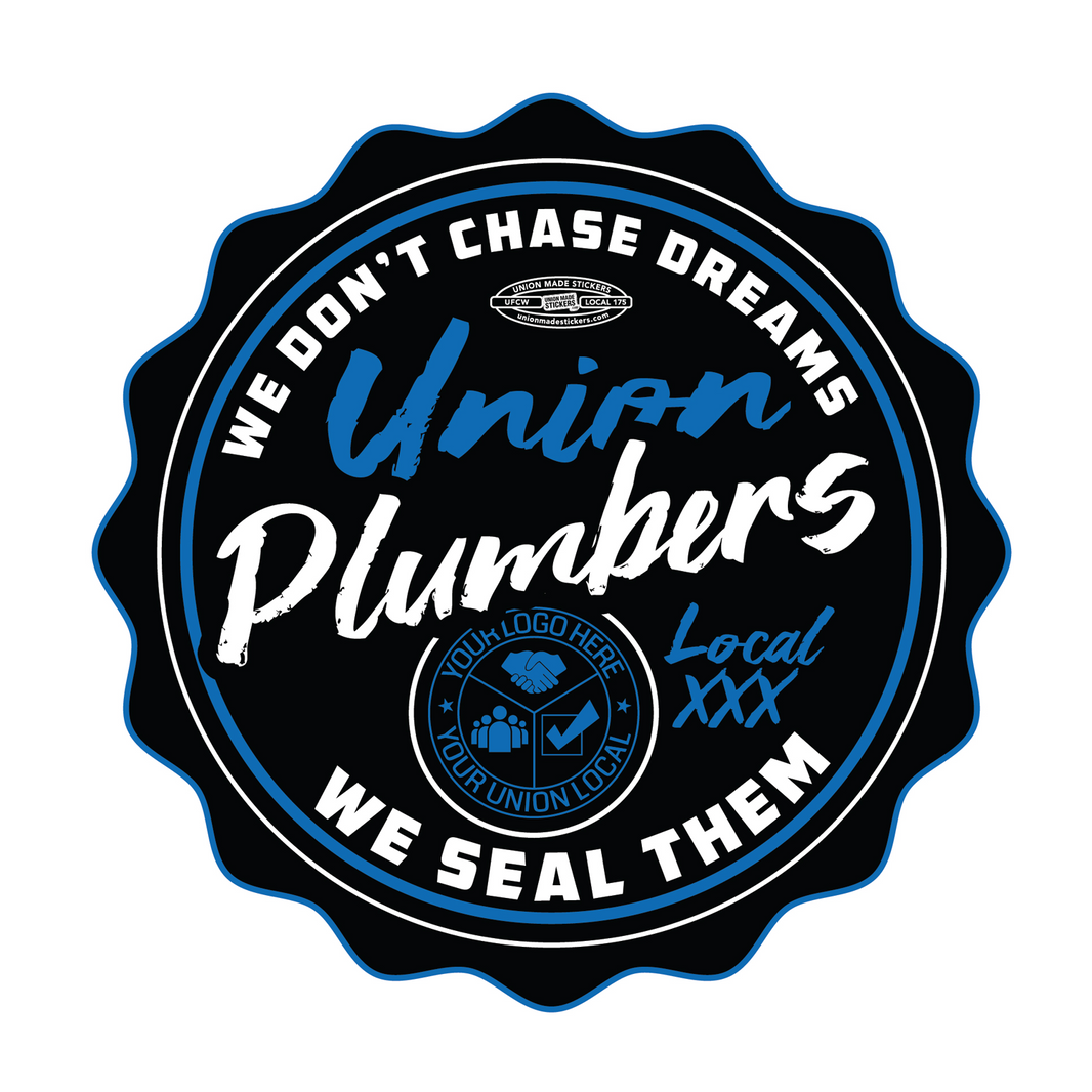 Custom Plumbing, Pipefitting, Sprinkler Fitting, and Welding Stickers ...