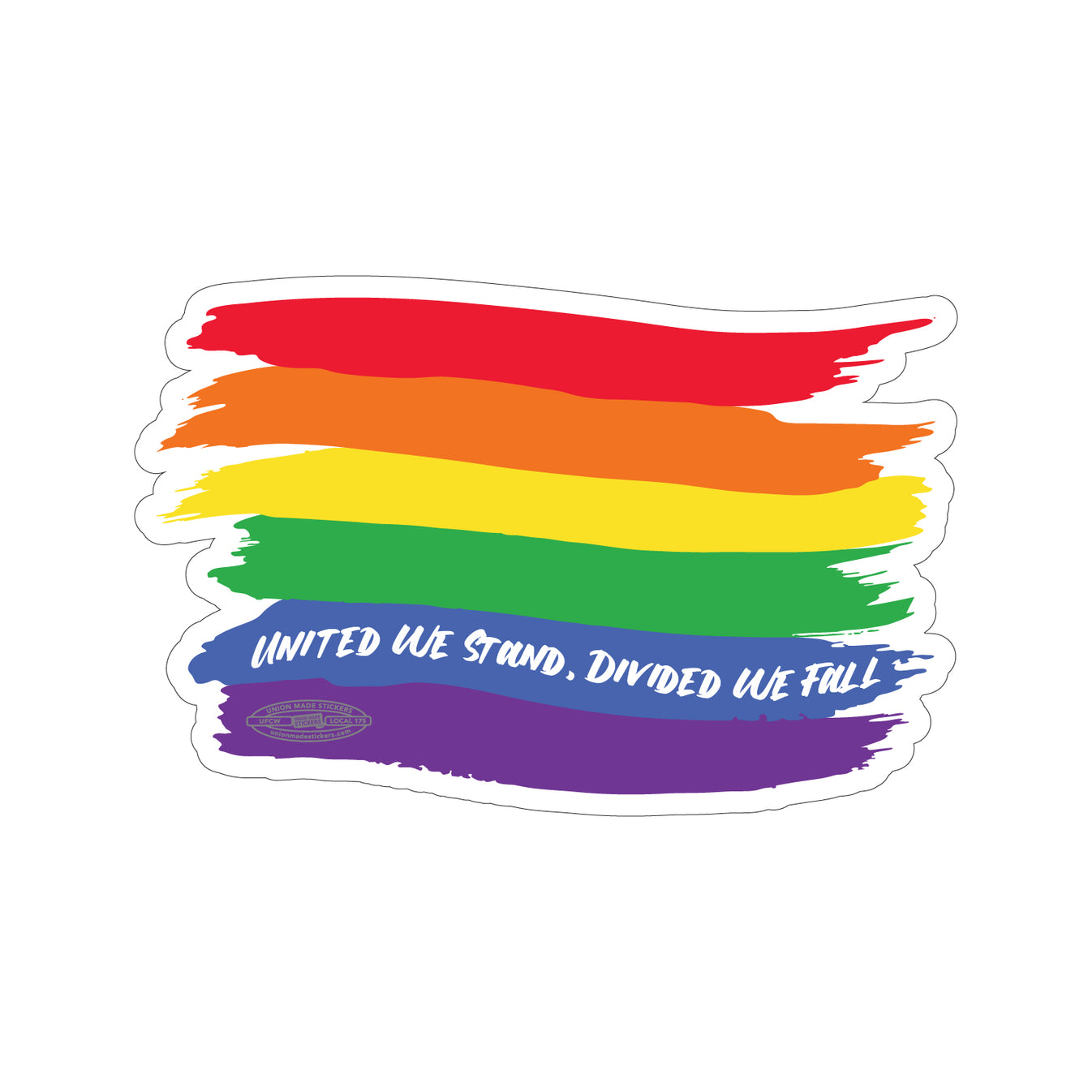 Pride Flag – Union Made Stickers