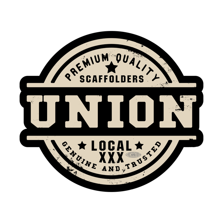 Custom Scaffolder Stickers – Union Made Stickers