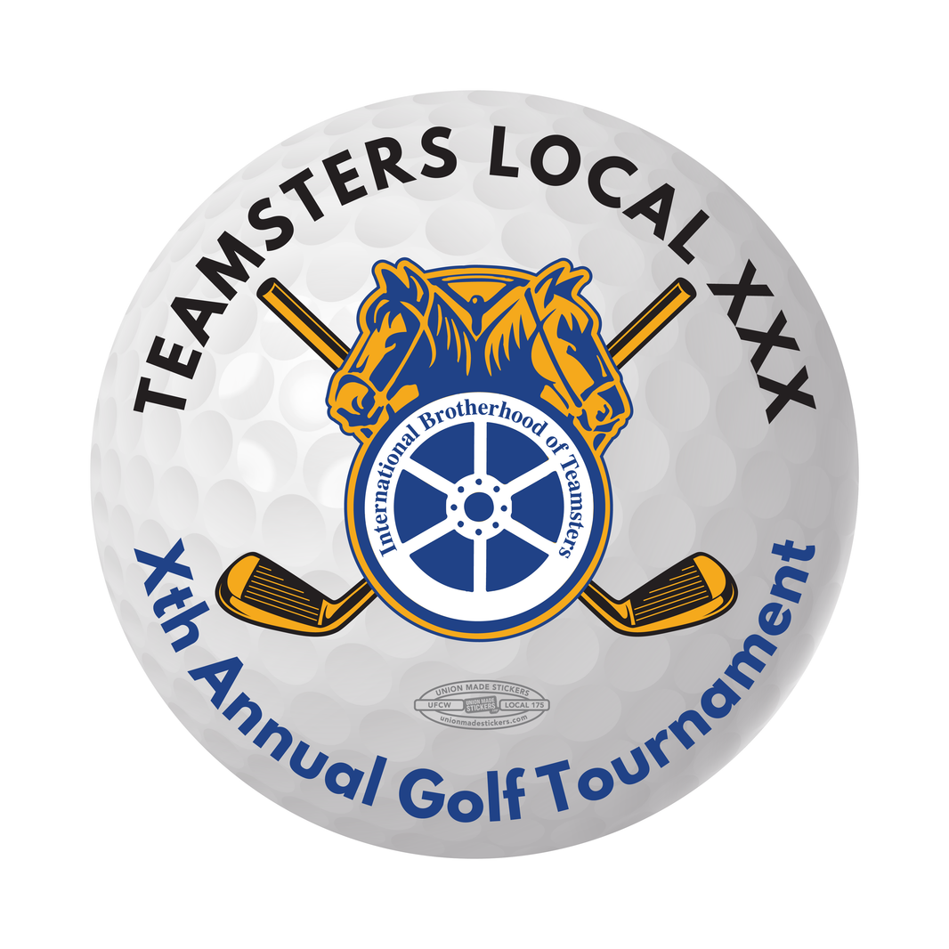 Custom Teamster Stickers – Union Made Stickers