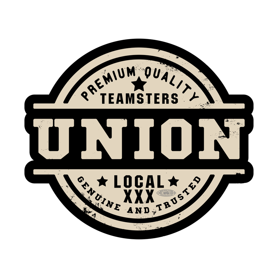 Custom Teamster Stickers – Union Made Stickers