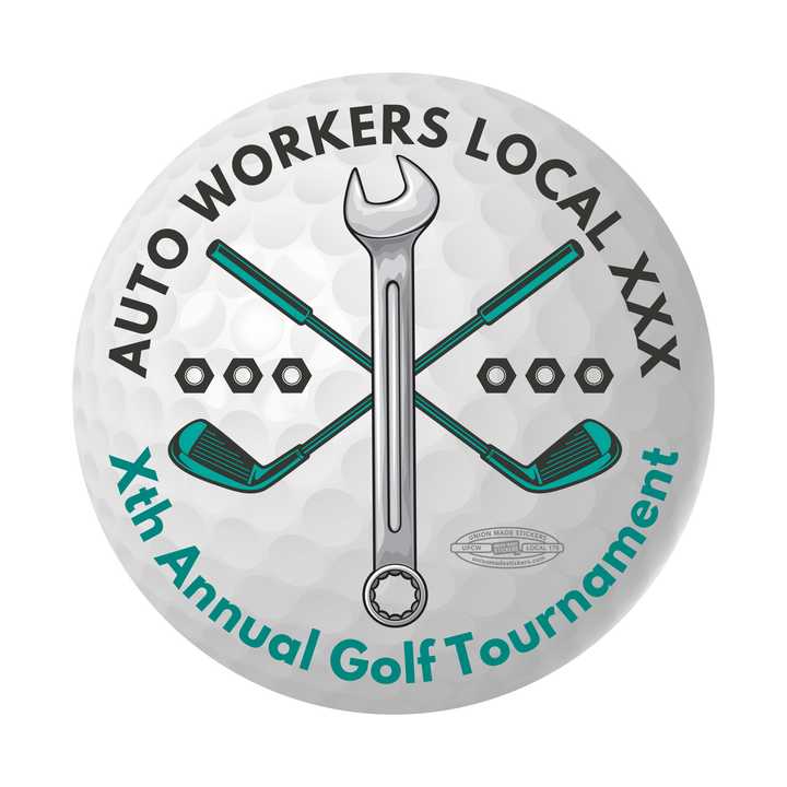Golf Tournament Stickers – Union Made Stickers