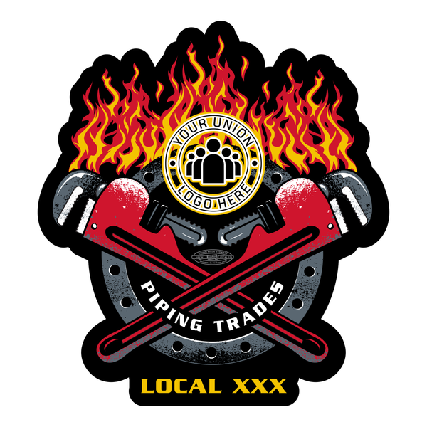 Fired Up – Union Made Stickers