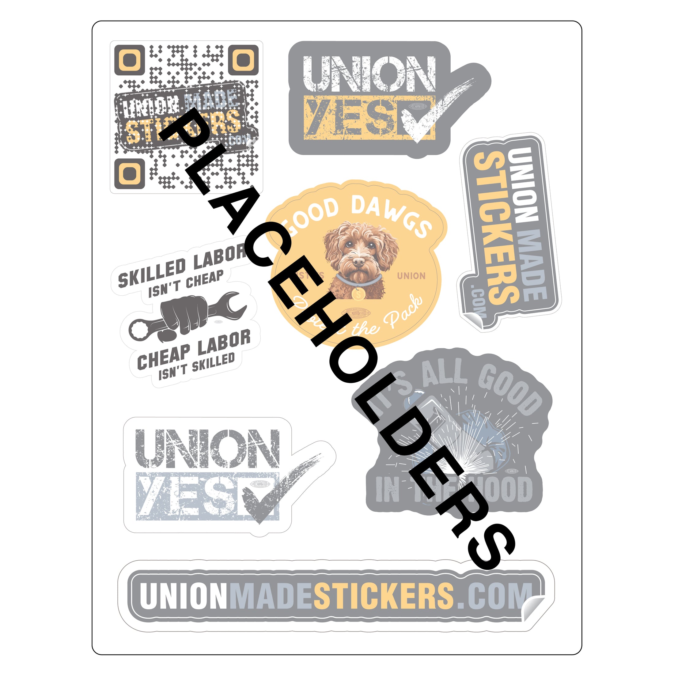 Custom Sticker Sheets – Union Made Stickers