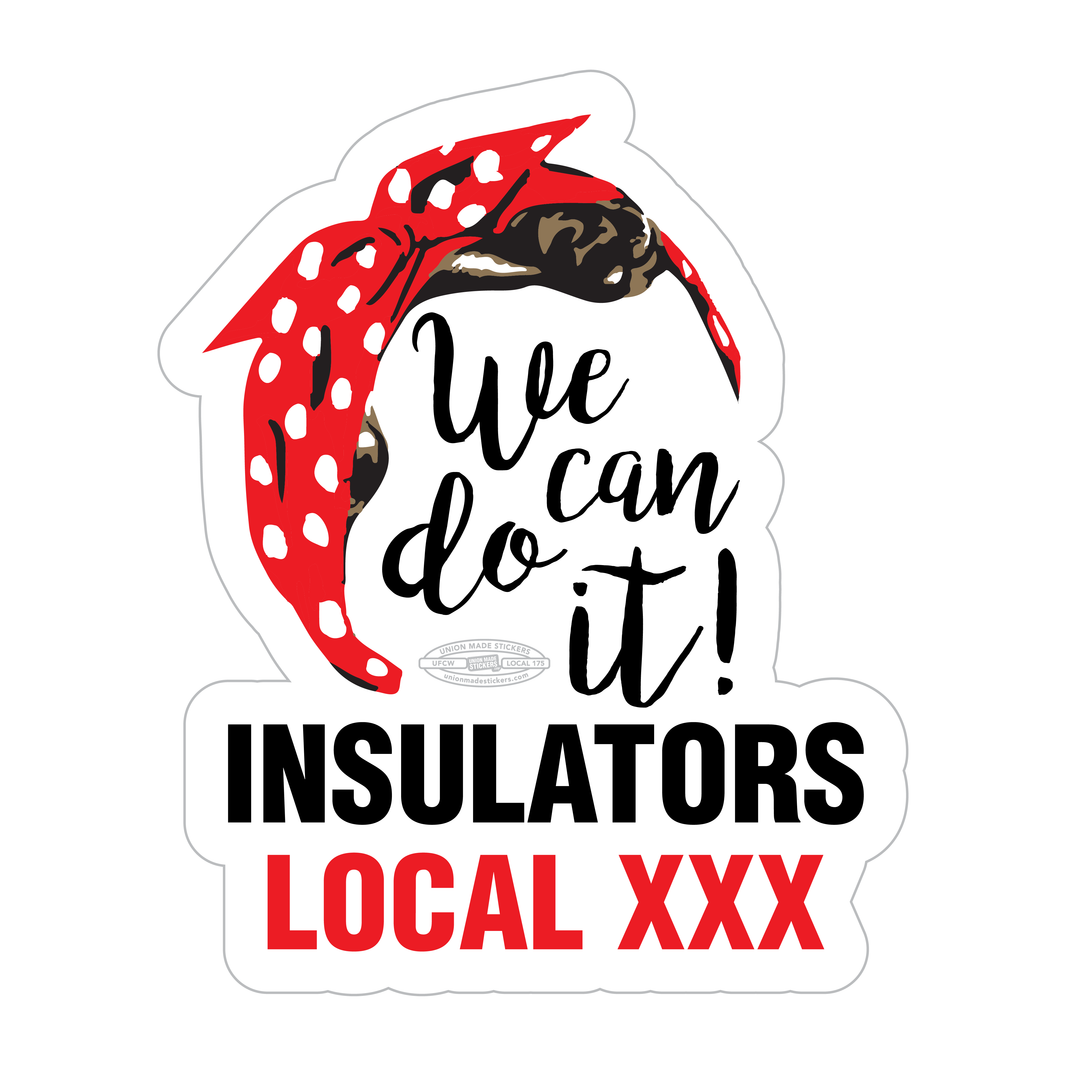 Custom Insulator Stickers – Union Made Stickers