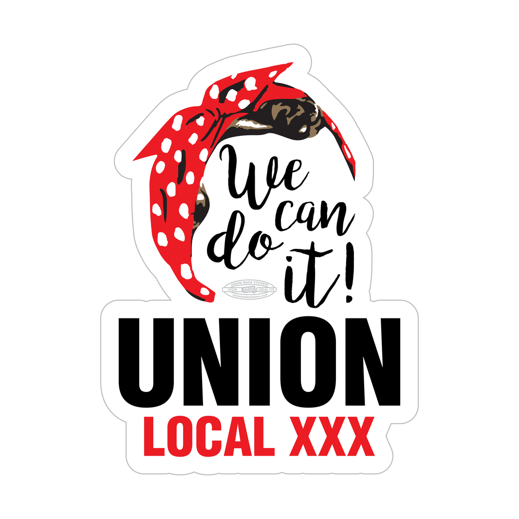 All Union Stickers – Union Made Stickers
