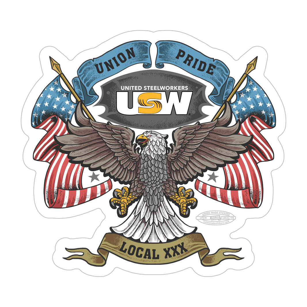 American Pride Stickers – Union Made Stickers
