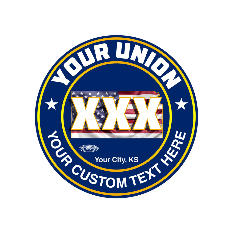 Kansas – Union Made Stickers
