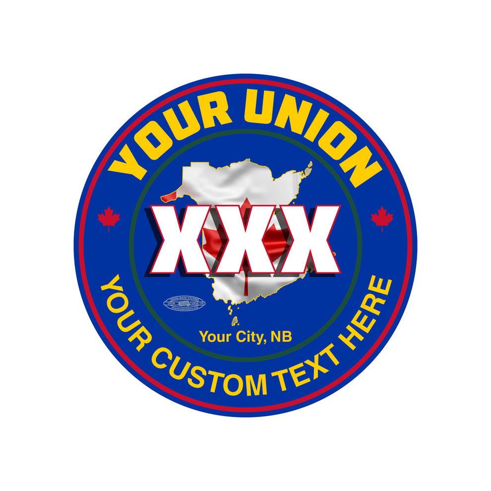 New Brunswick – Union Made Stickers