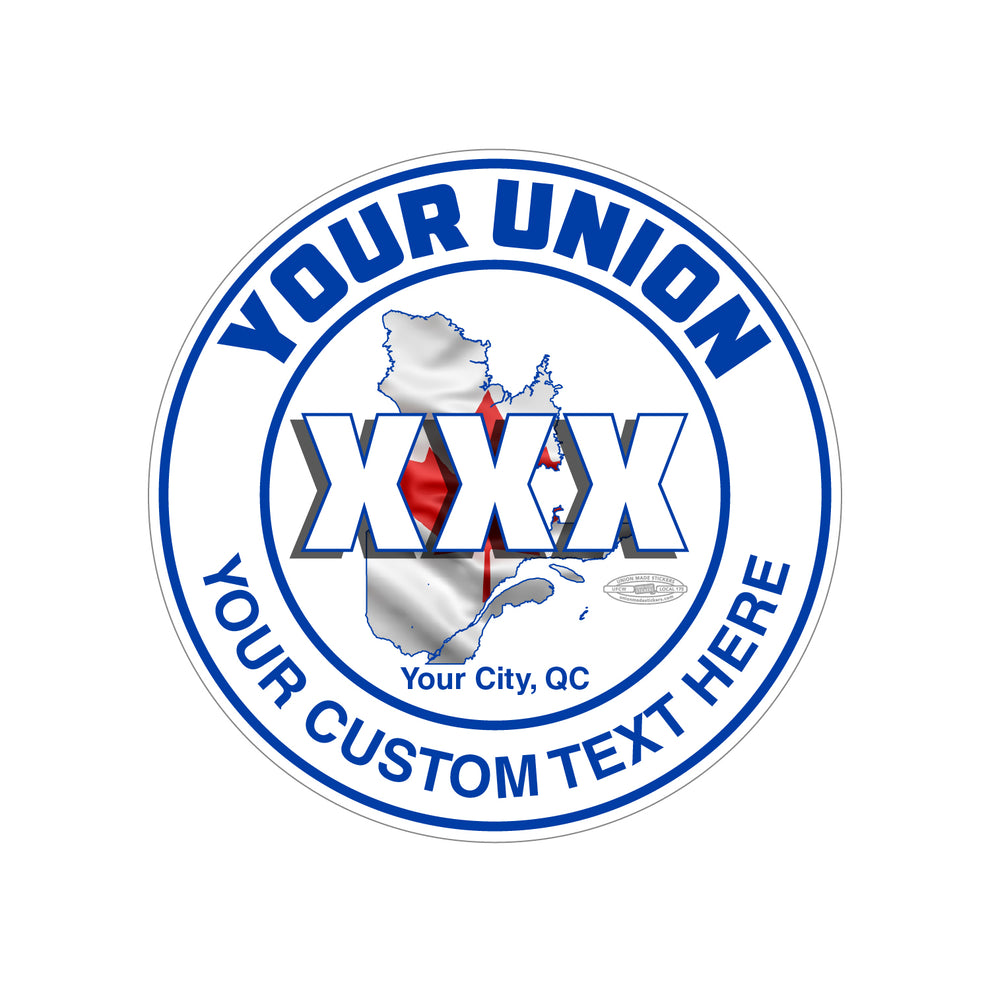 Quebec – Union Made Stickers