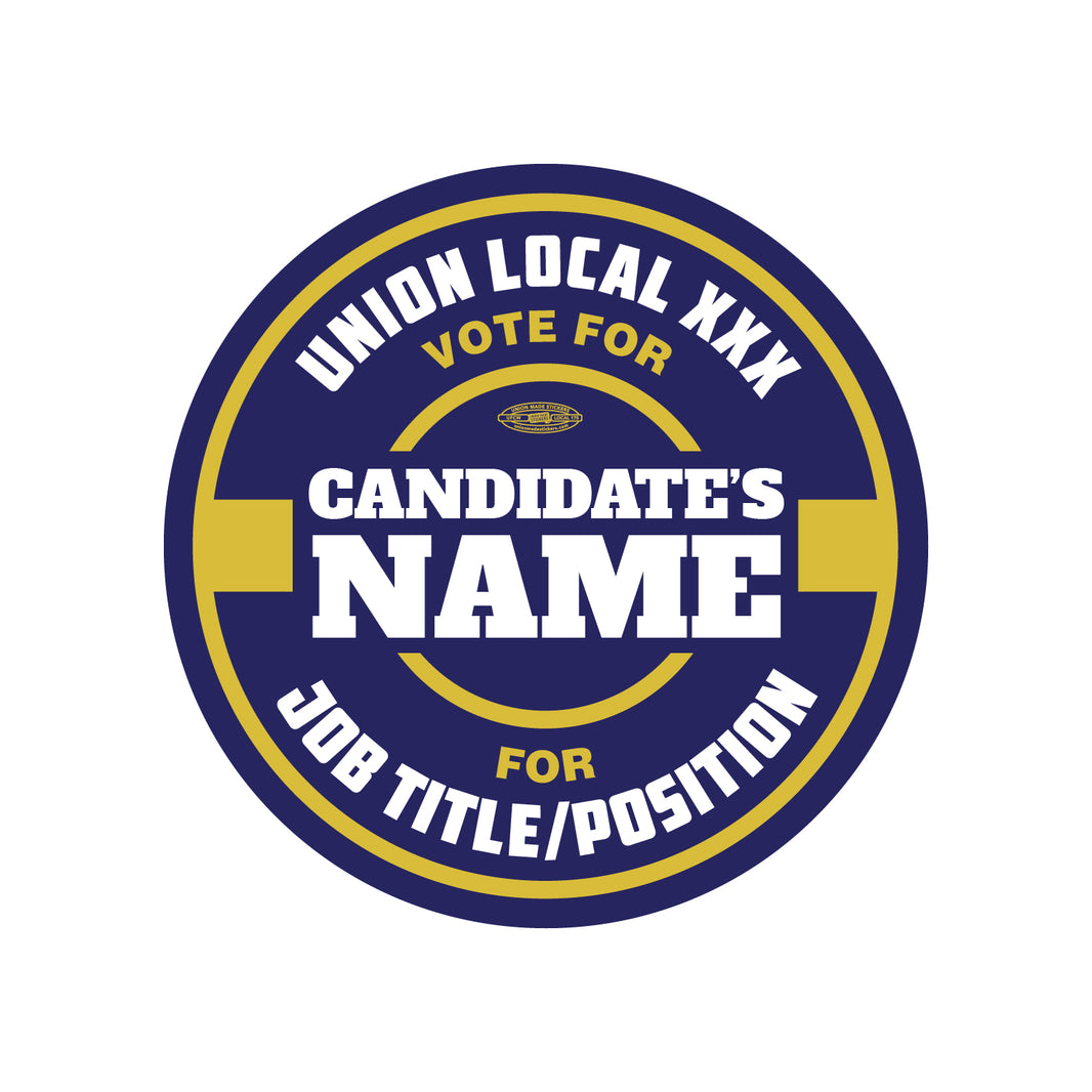 Election Stickers – Union Made Stickers