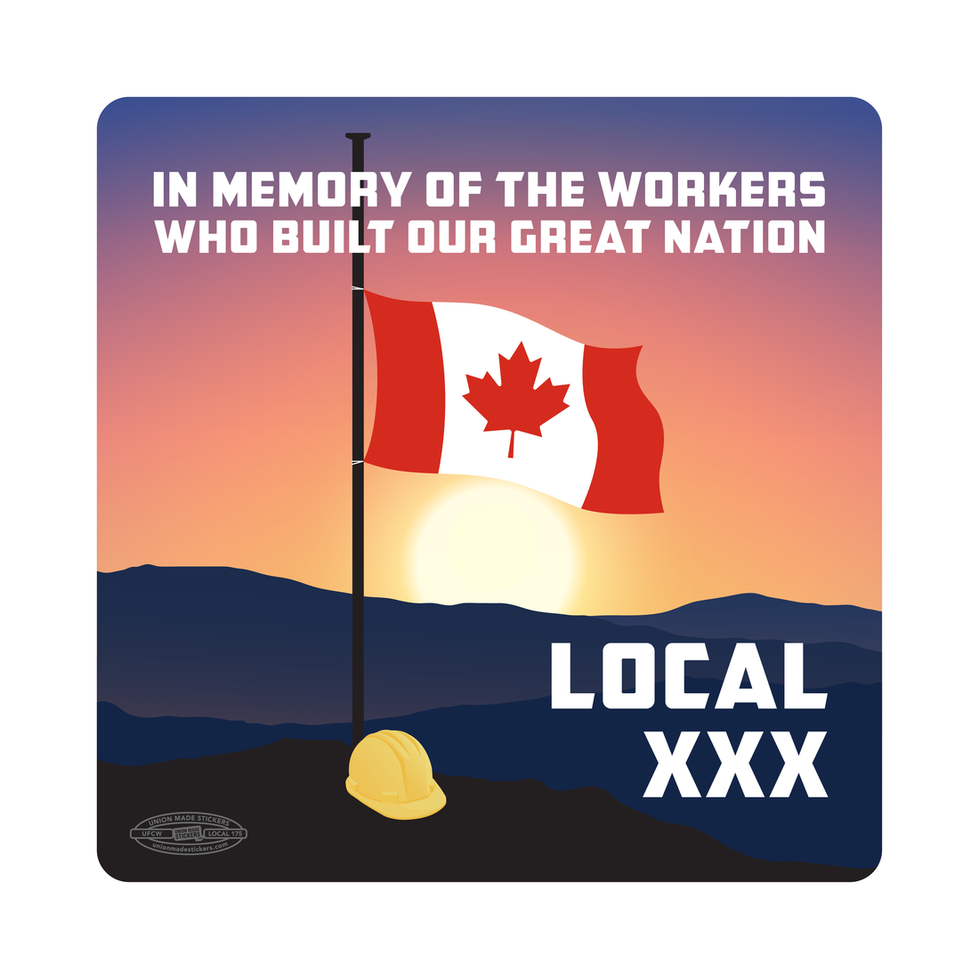 Great Nation – Union Made Stickers