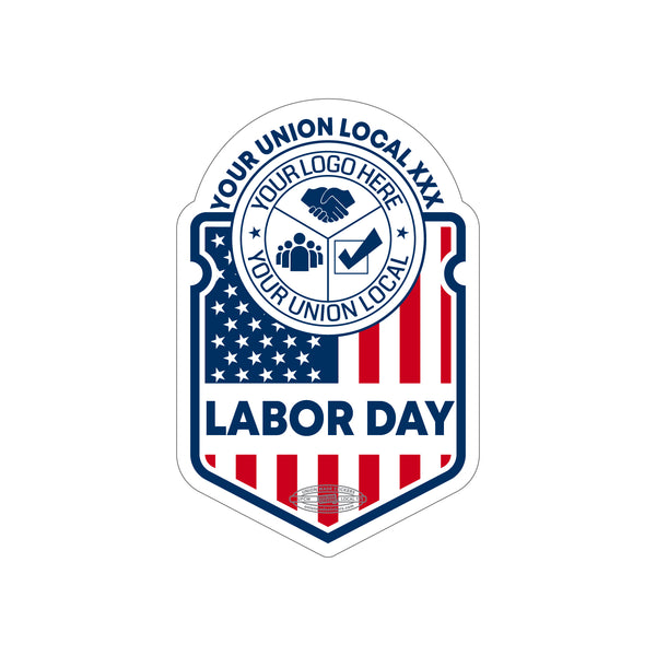 Labor Day Crest – Union Made Stickers