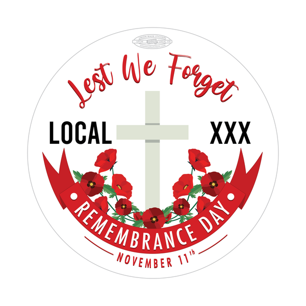 Lest We Forget – Union Made Stickers