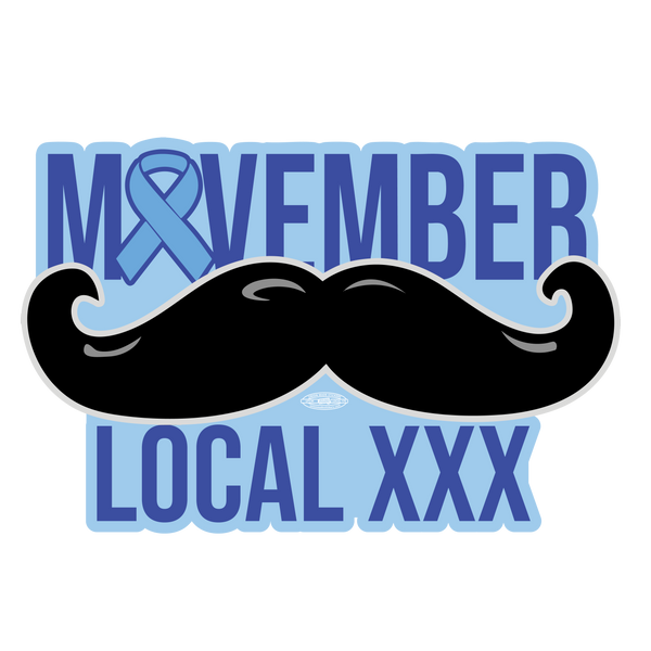 Movember – Union Made Stickers