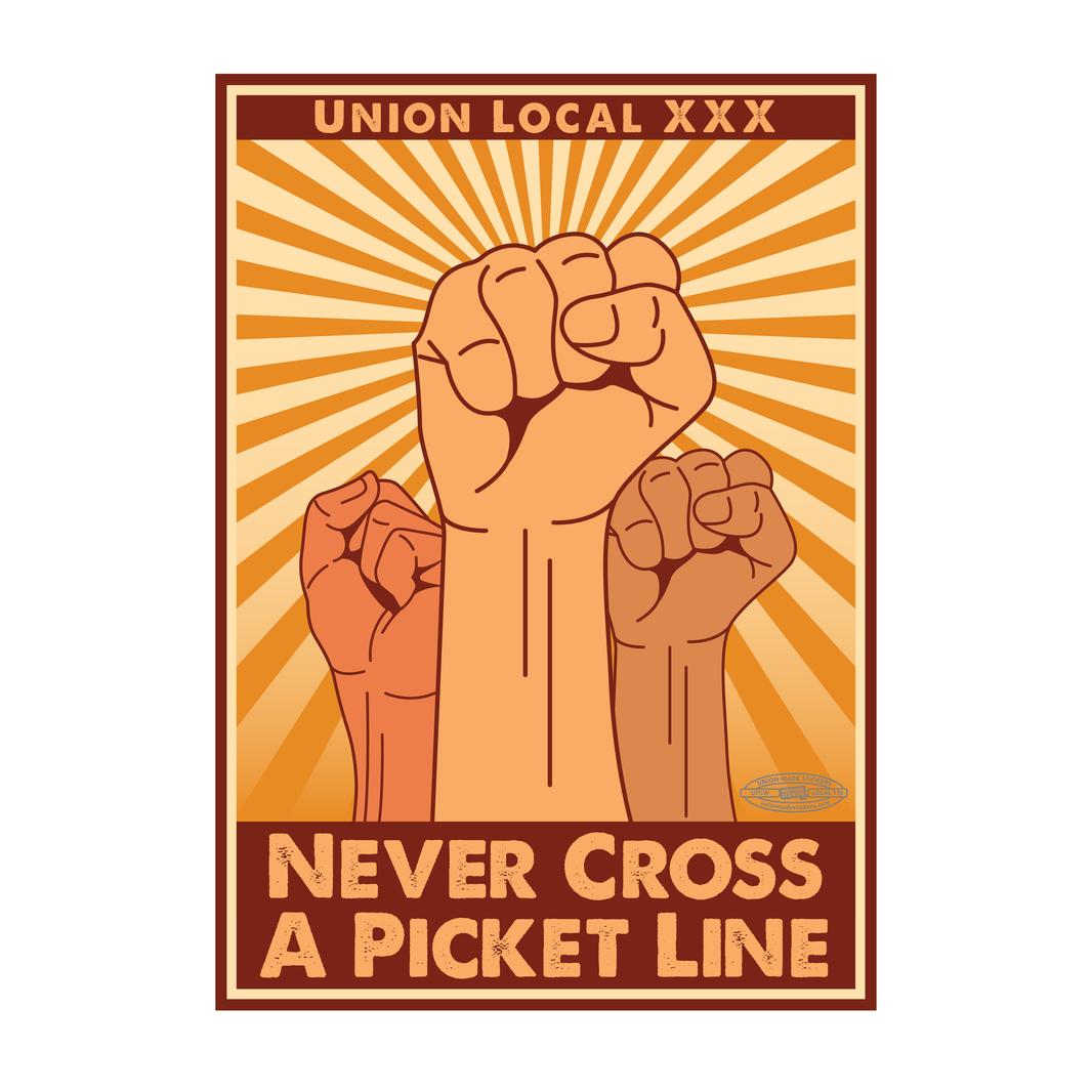 All Union Stickers – Union Made Stickers
