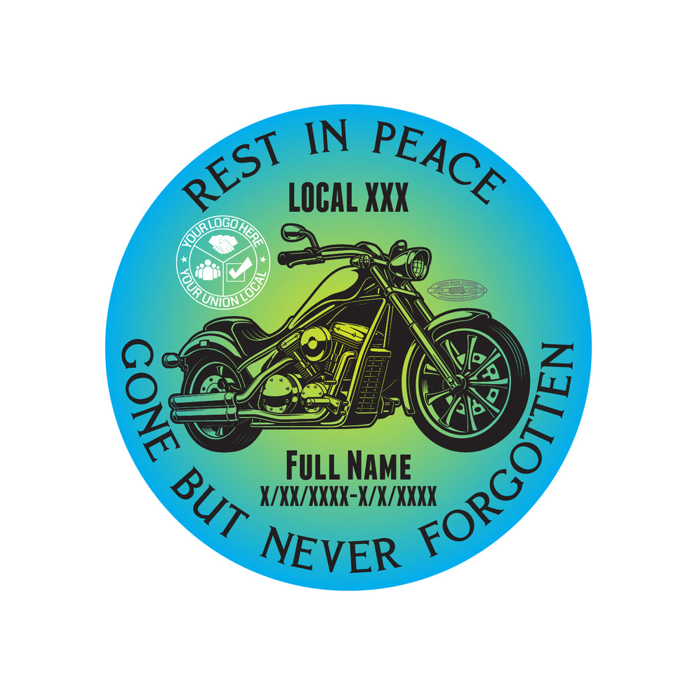 Rest In Peace – Union Made Stickers