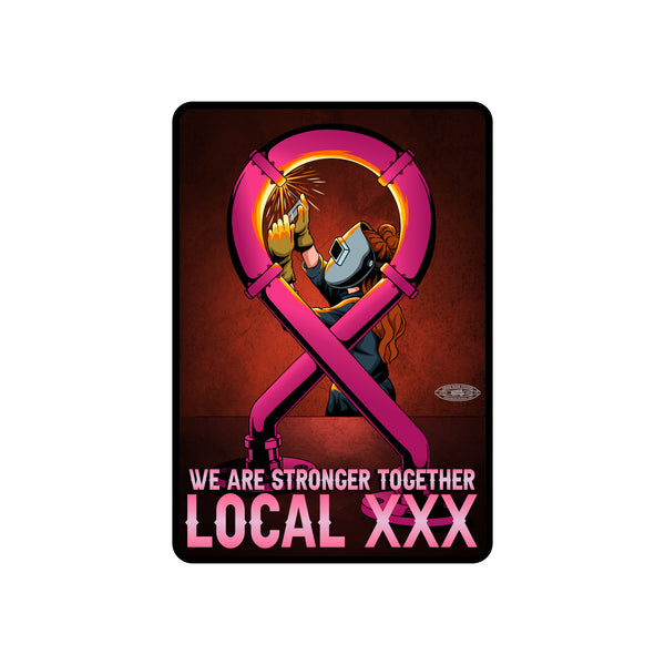 Stronger Together – Union Made Stickers