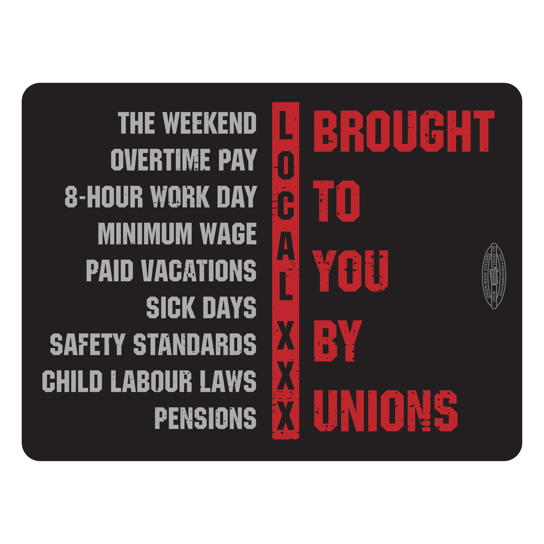 Union Made Stickers