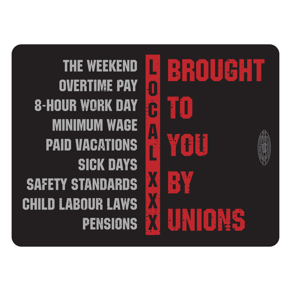 Union Made Stickers