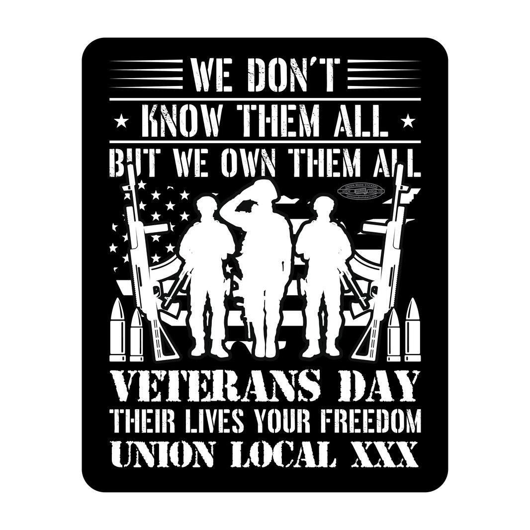 All Union Stickers – Union Made Stickers