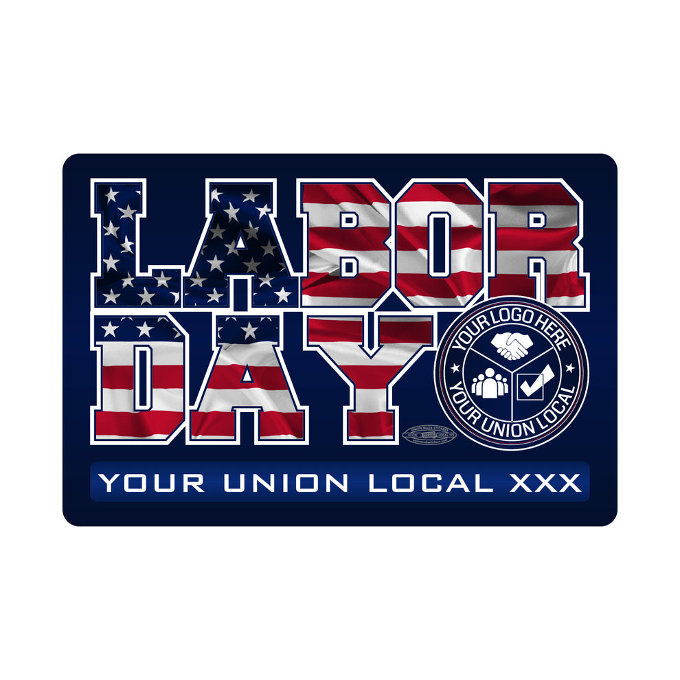 USA Labor Day – Union Made Stickers