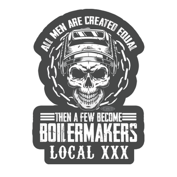 Custom Boilermaker Stickers – Union Made Stickers