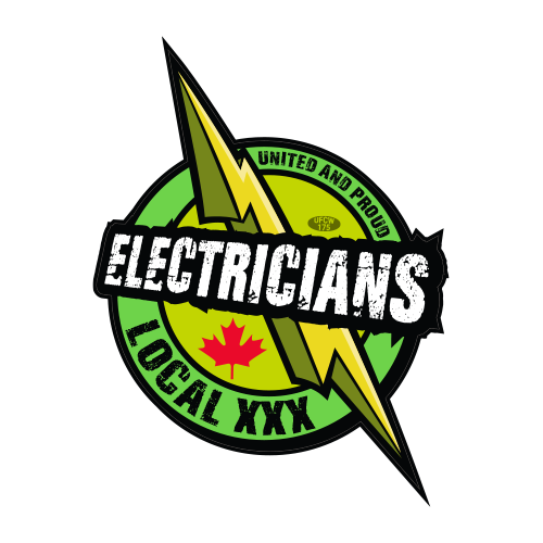 Lightning Bolt – Union Made Stickers