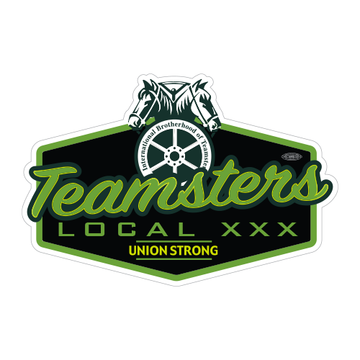 Custom Teamster Stickers – Union Made Stickers