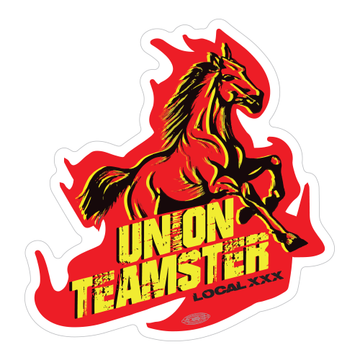 Custom Teamster Stickers – Union Made Stickers