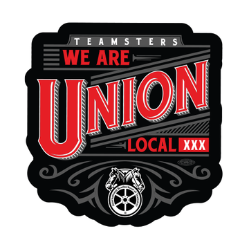Custom Teamster Stickers – Union Made Stickers