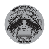 Custom Ironworker Stickers – Union Made Stickers